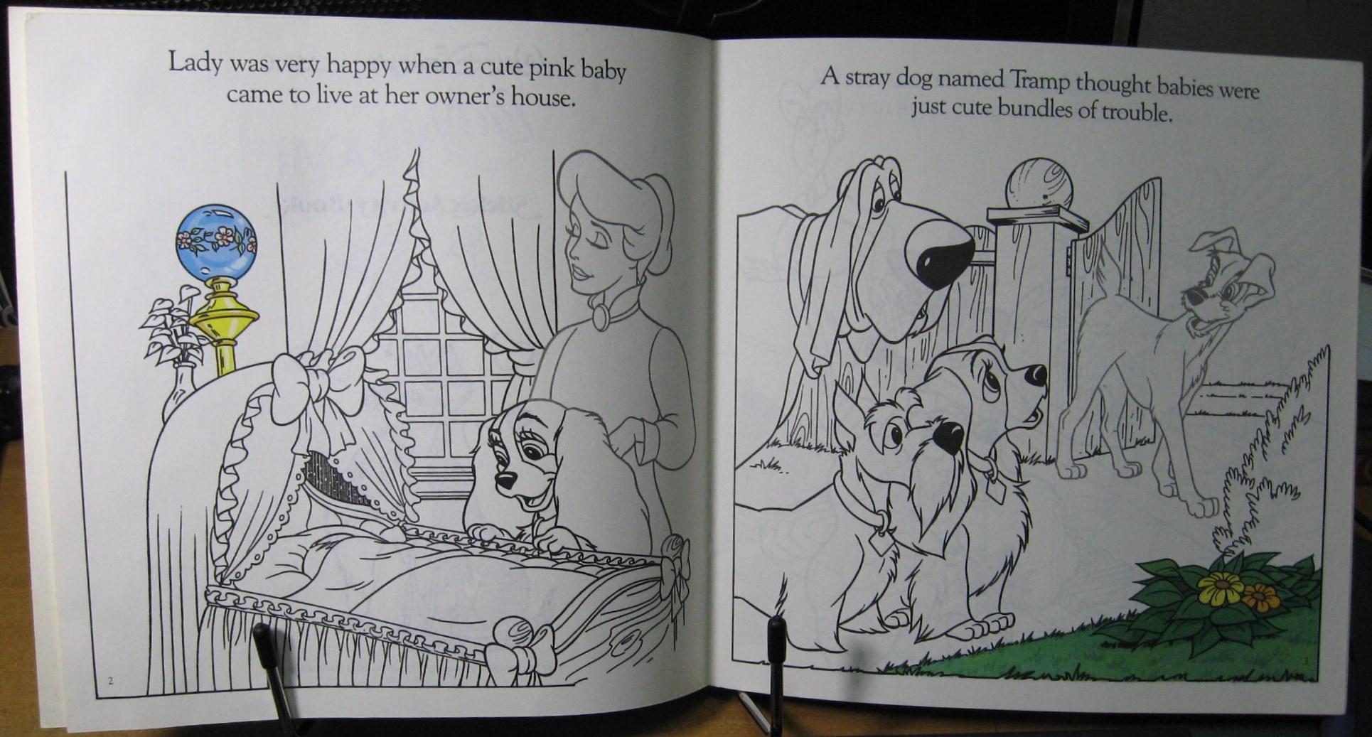 Lady and the Tramp, Sticker Activity Book: Very Good Soft Cover | Phyllis35