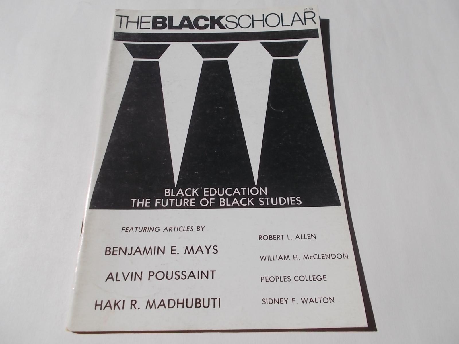 The Black Scholar (Volume 6 Number 1, September 1974): Journal of Black ...