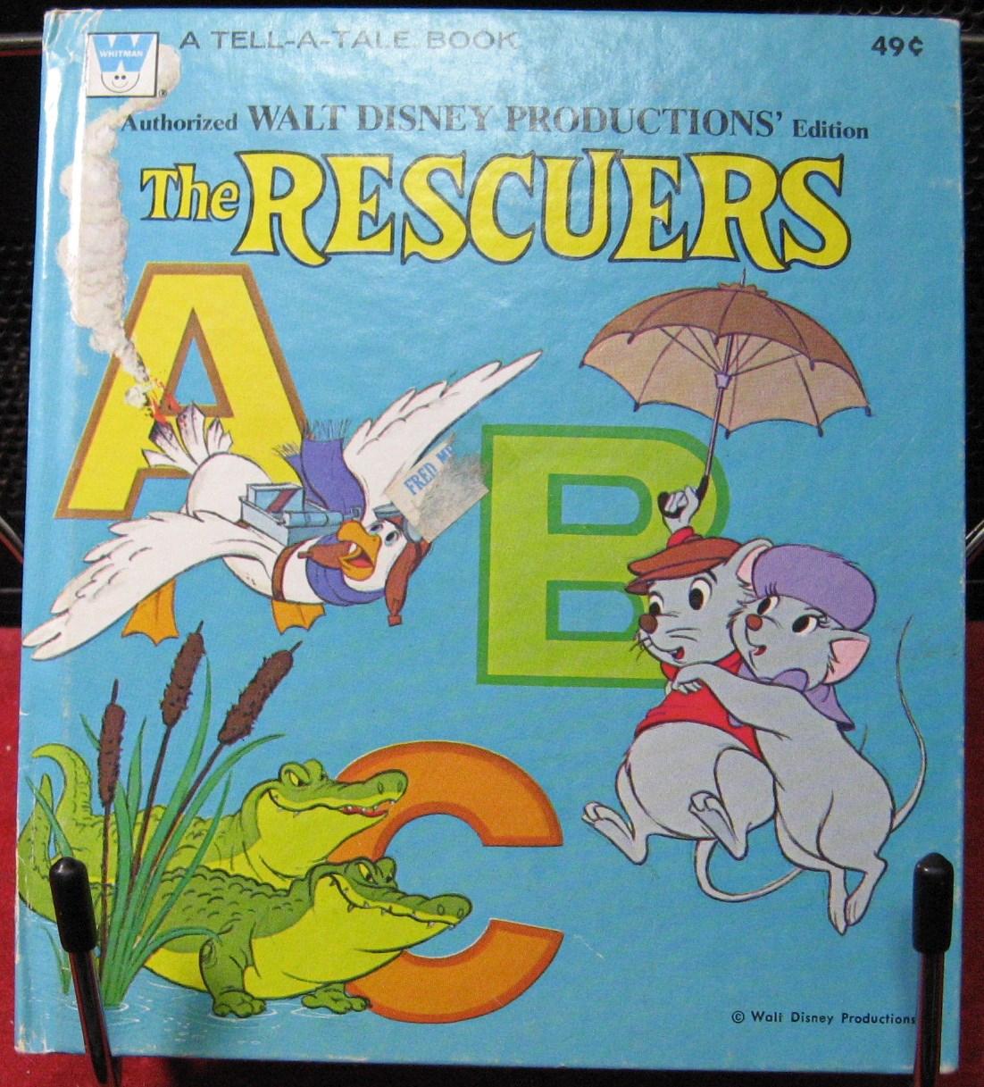 The Rescuers by Walt Disney Productions: Very Good Pictorial Cover ...