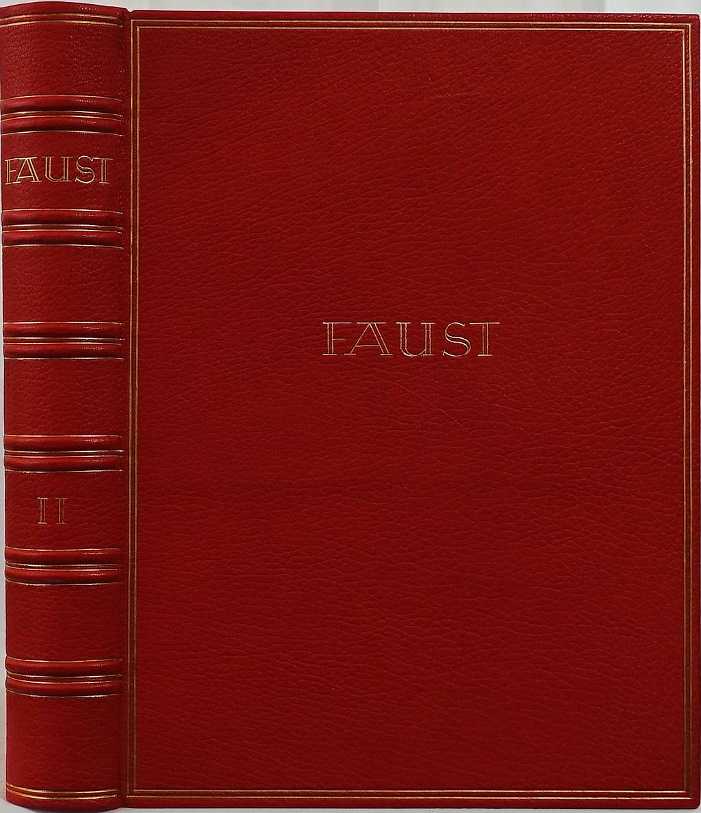 Faust 2. Teil. Mit 510 Lithographien und 11 Radierungen. Berlin ...