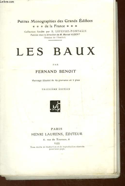 LES BAUX von BENOIT FERNAND: bon Couverture souple (1935) | Le-Livre