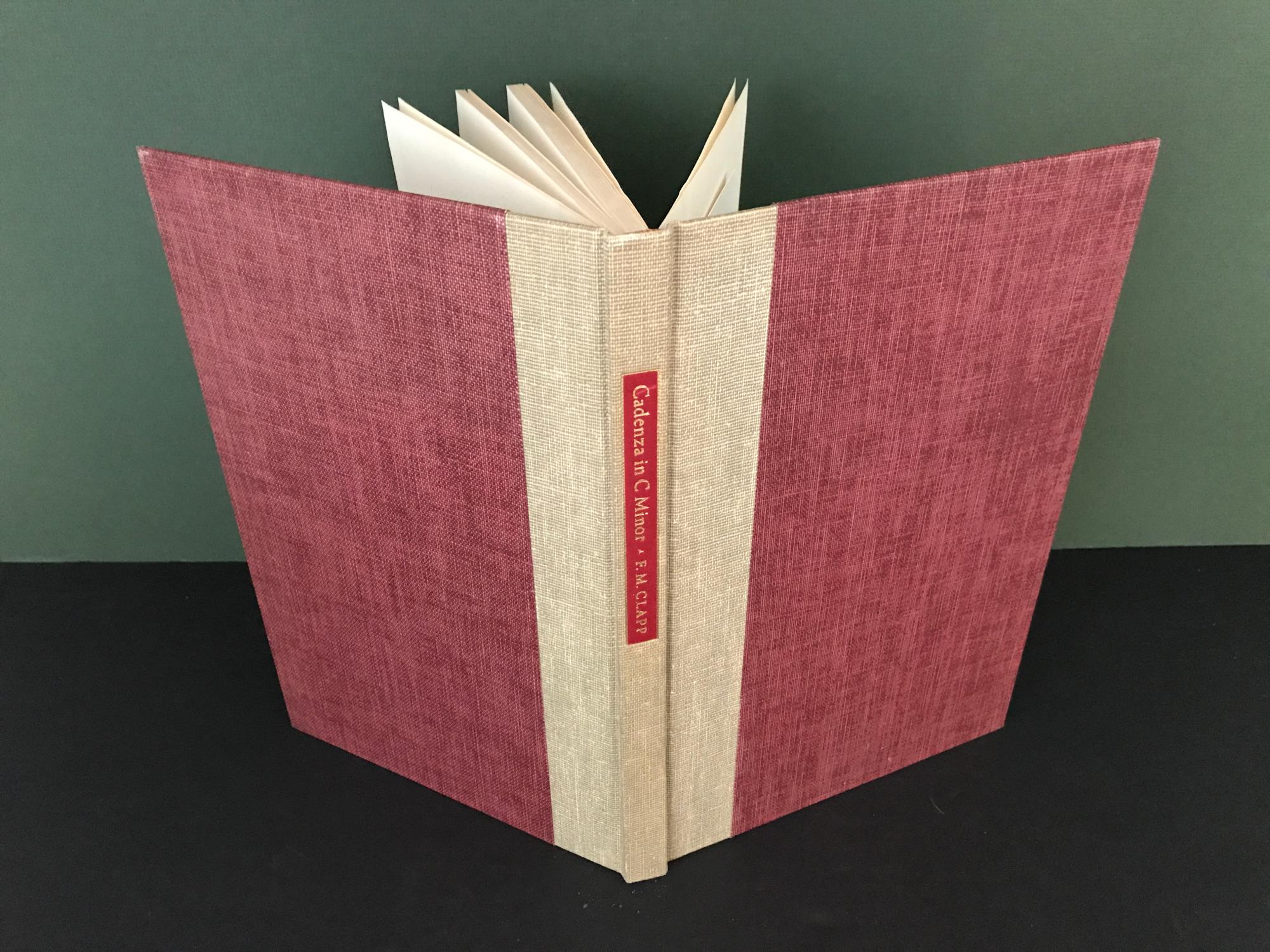 Cadenza in C Minor by Clapp, Frederick Mortimer: Fine Hardcover (1957 ...