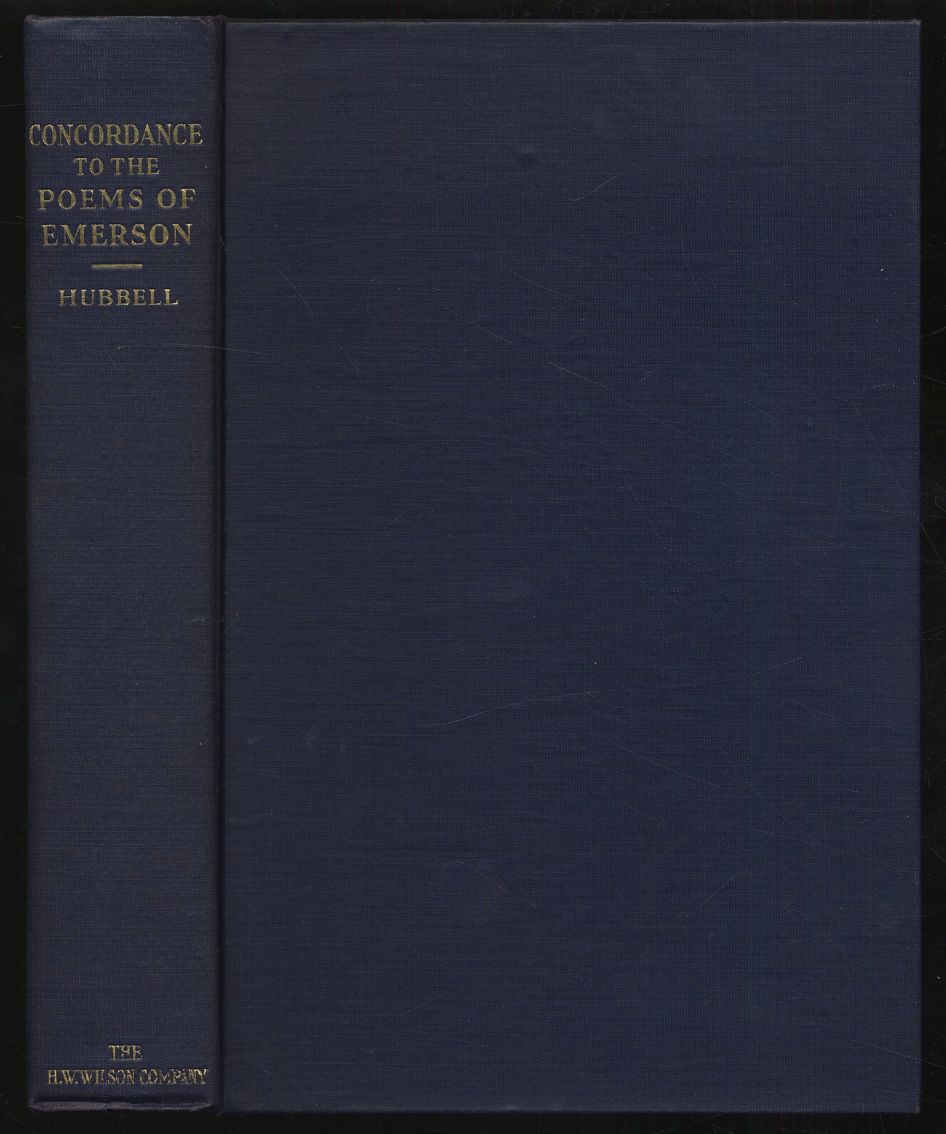 A Concordance to the Poems of Ralph Waldo Emerson by HUBBELL, George ...