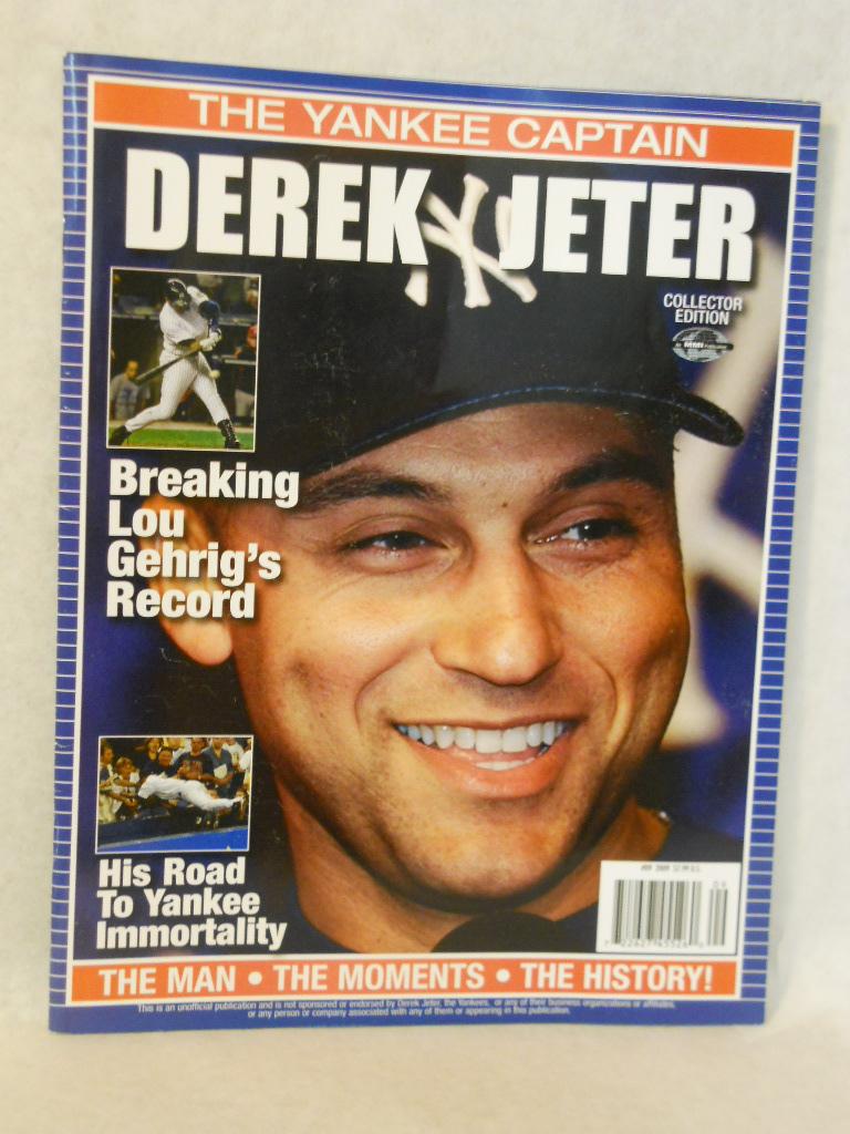 Derek Jeter, the Yankee Captain. Collector Edition: Fine Soft cover ...