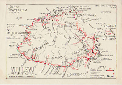 Viti Levu Map