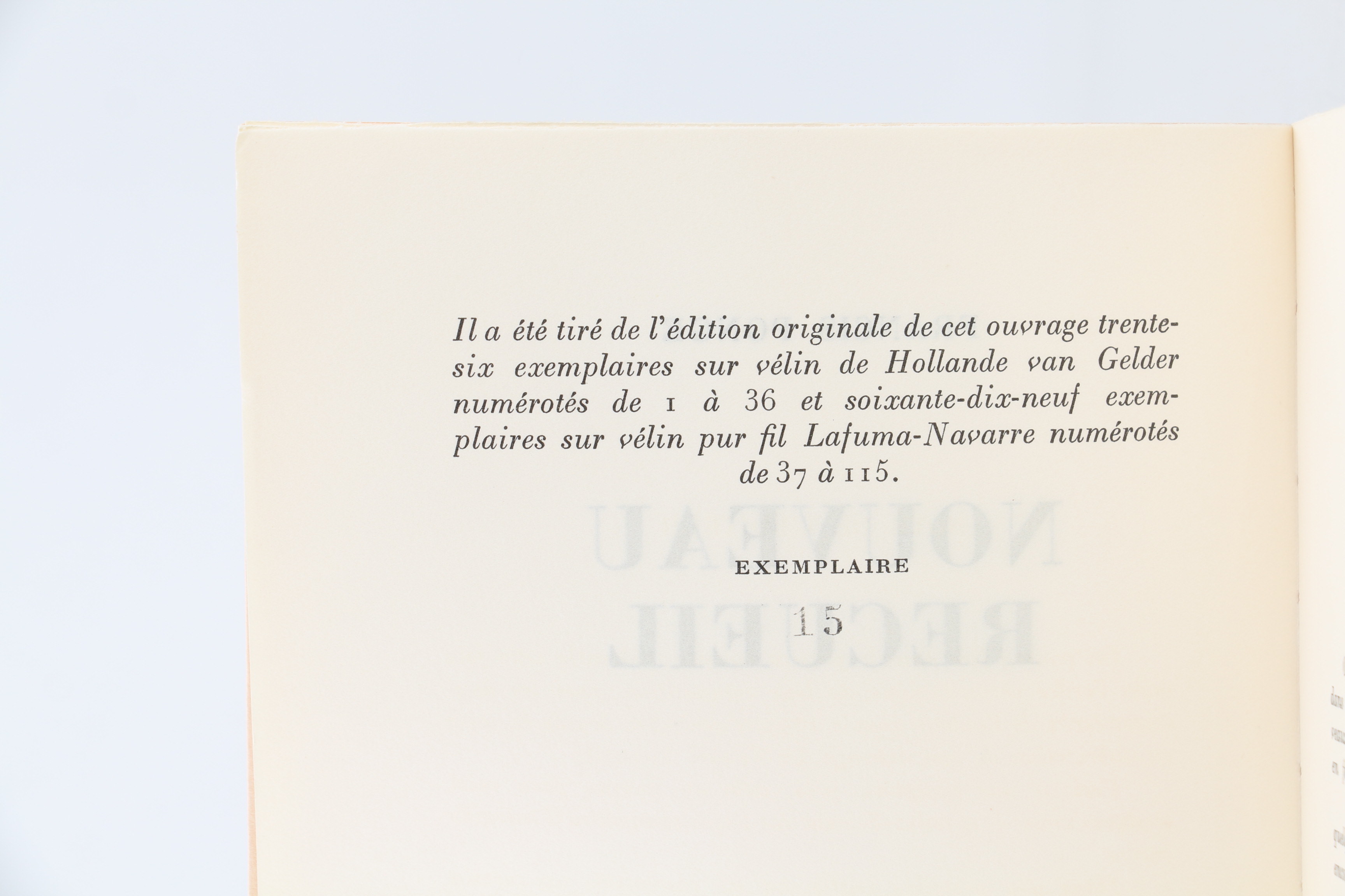 Nouveau recueil by Francis PONGE: couverture souple (1967) | Librairie ...