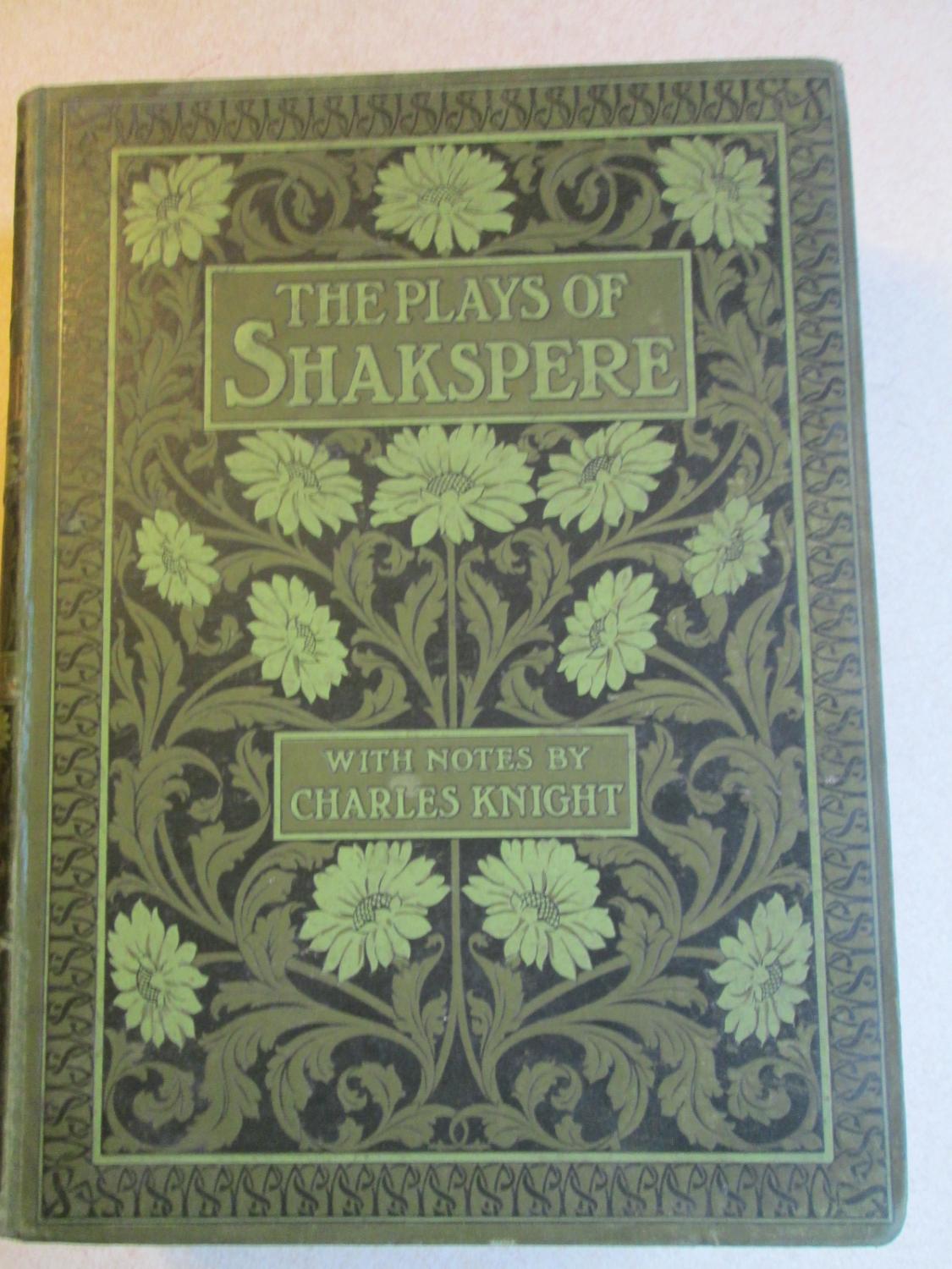 The Plays of Shakspere de Shakespeare. Notes By Charles Knight: Good ...