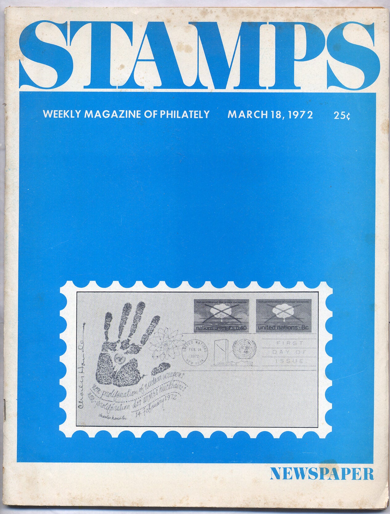 Stamps Weekly Magazine of Philately: Very Good Softcover (1972 ...
