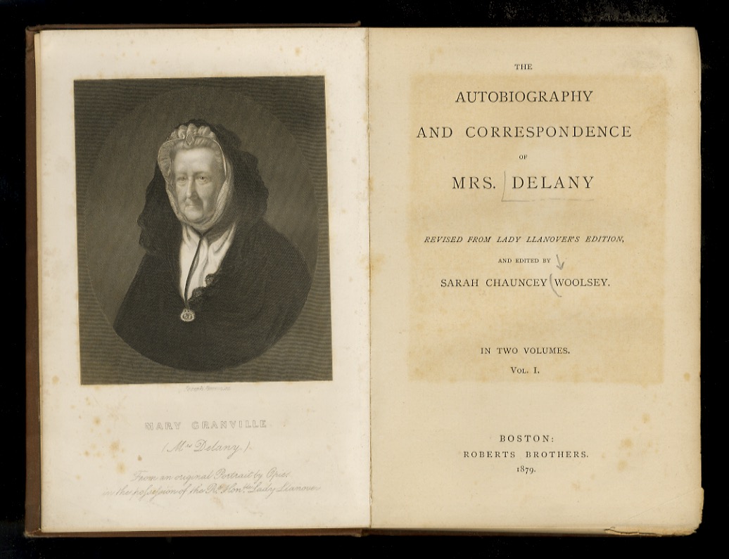 The autobiography and correspondance of Mrs. [Mary] Delany. Revised ...