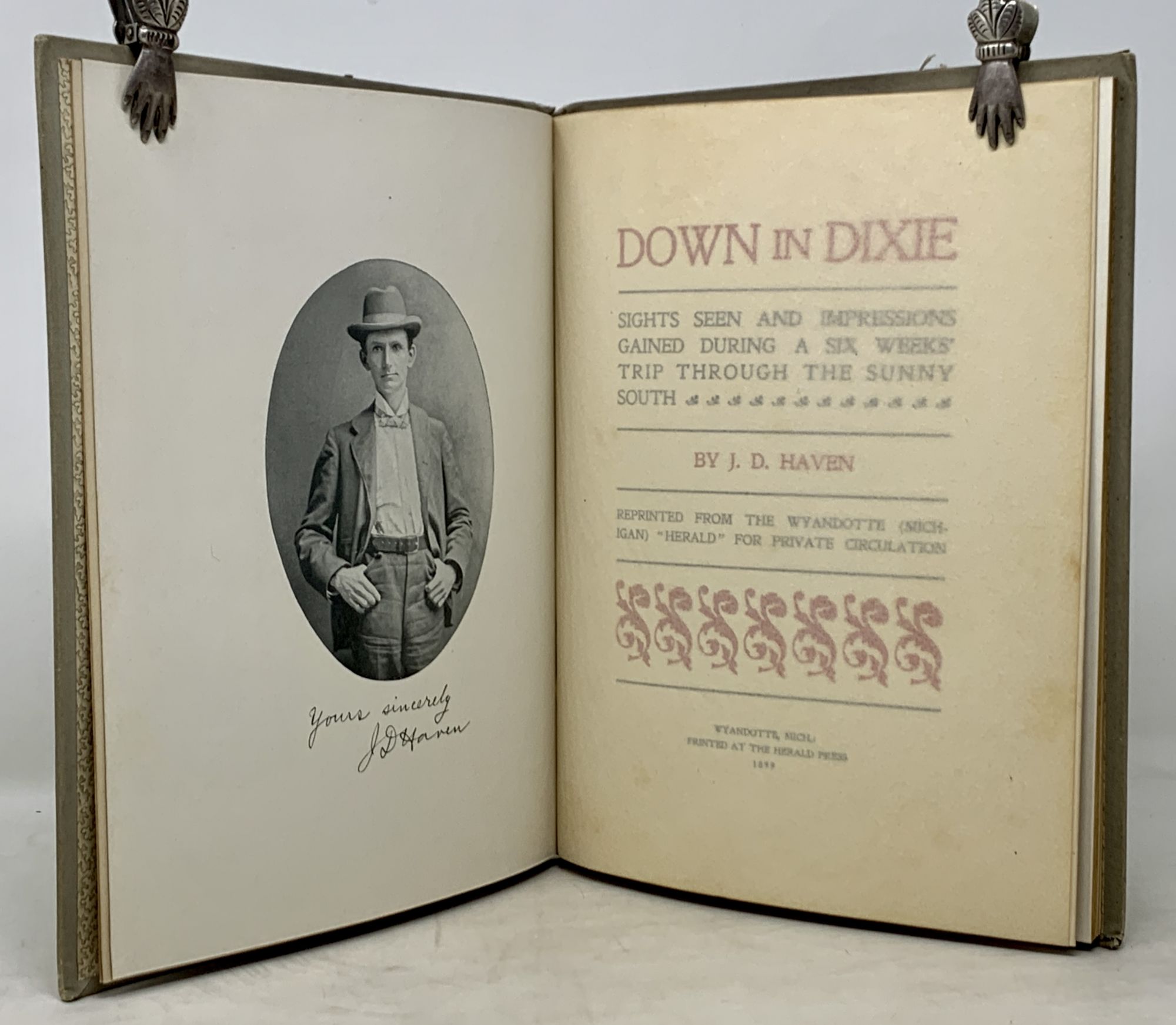 DOWN In DIXIE. Sights and Impressions Gained During a Six Weeks' Trip ...