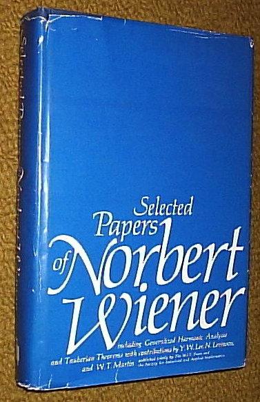 Selected Papers of Norbert Wiener by Wiener, Norbert: Very Good ...