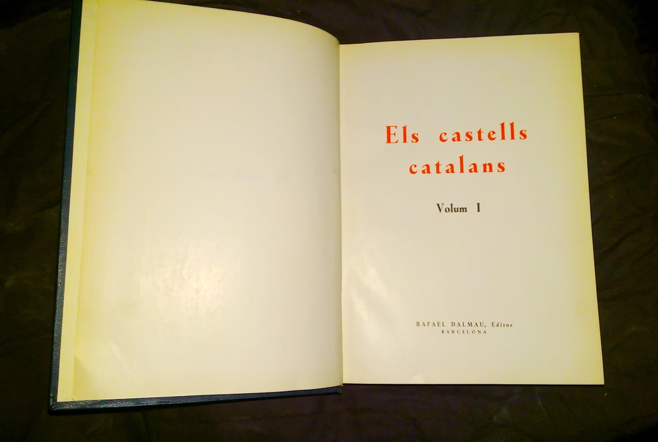 ELS CASTELLS CATALANS de Pere Català i Roca, Dalmau.: Como Nuevo ...