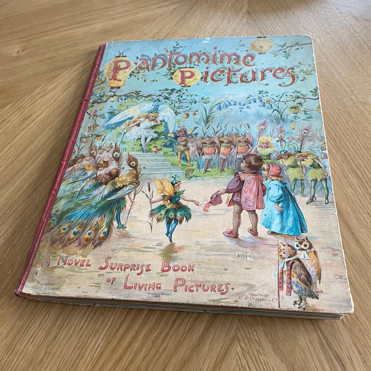 PANTOMIME PICTURES - A POP-UP BOOK by WEATHERLY F E: Hard Cover (1895 ...