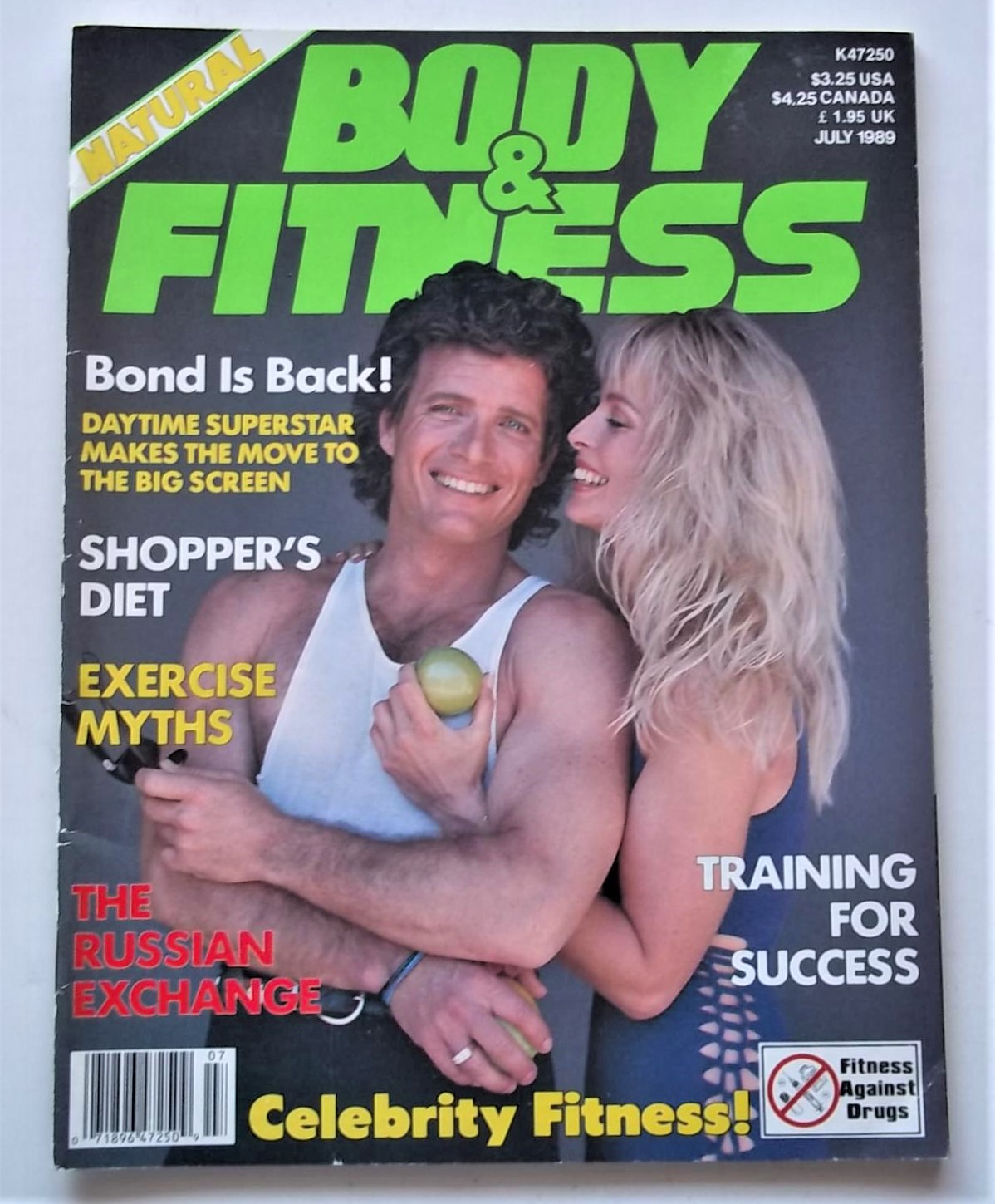 Natural Body & Fitness Magazine (July 1989) by Kirk, Dave (President ...