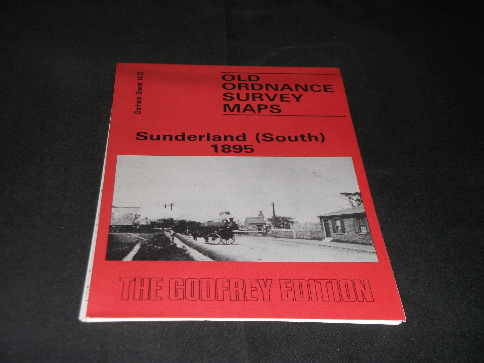 Old Ordnance Survey Map Wearside Sunderland (South) 1895 The Godfrey ...