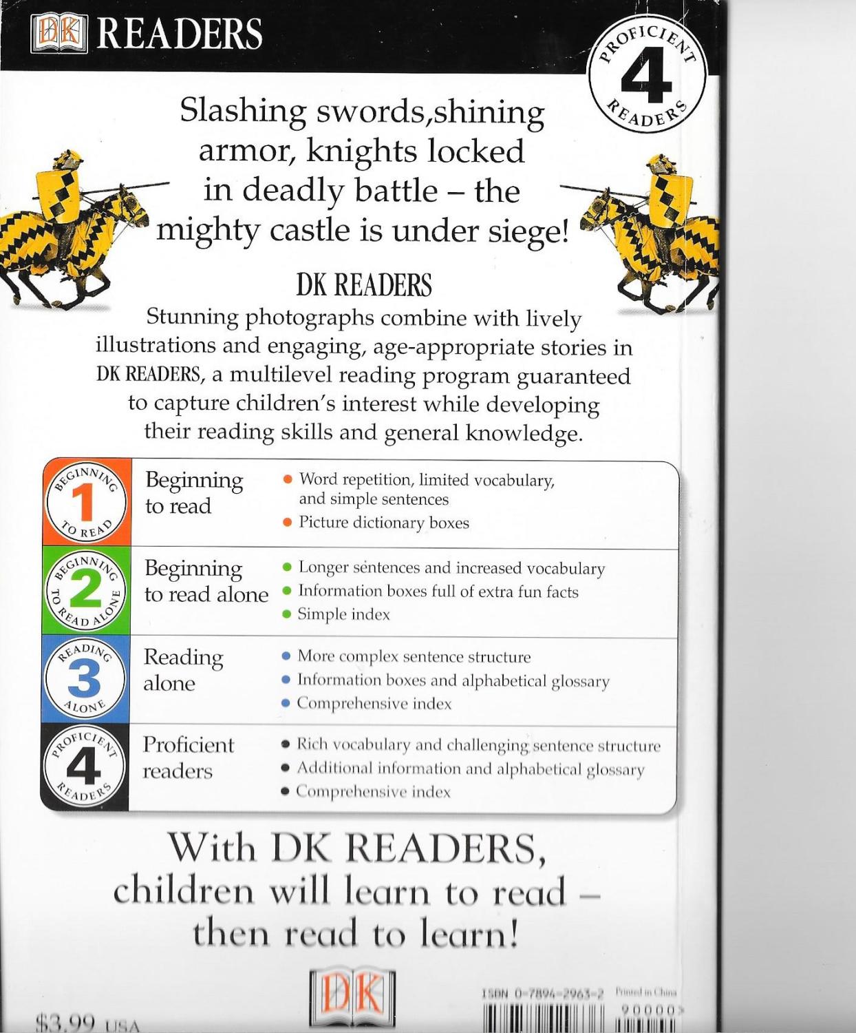 Days of the Knights: A Tale of Castles and Battles (Eyewitness Readers ...