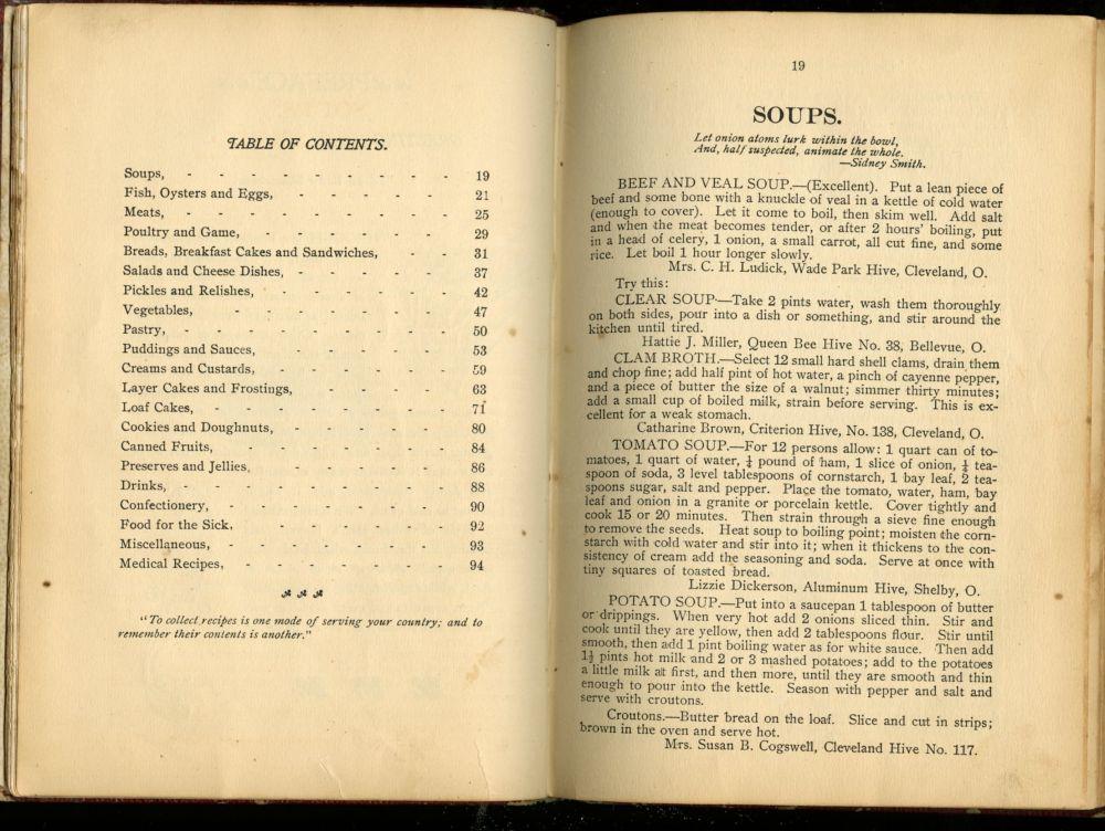 The Ohio Maccabee Cook Book Containing Choice Recipes from Lady ...