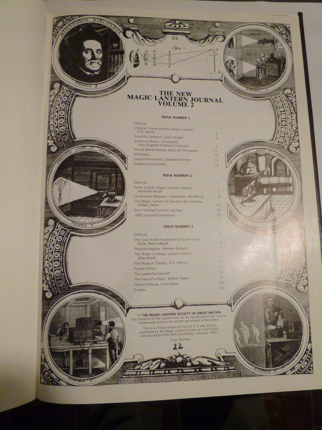 The New Magic Lantern Journal - Volume 2 by Magic Lantern Society: Near ...