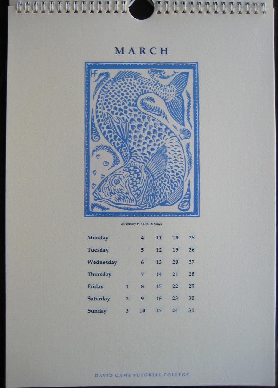 Happy New Year from David Game Tutorial College 1985: [calendar for ...