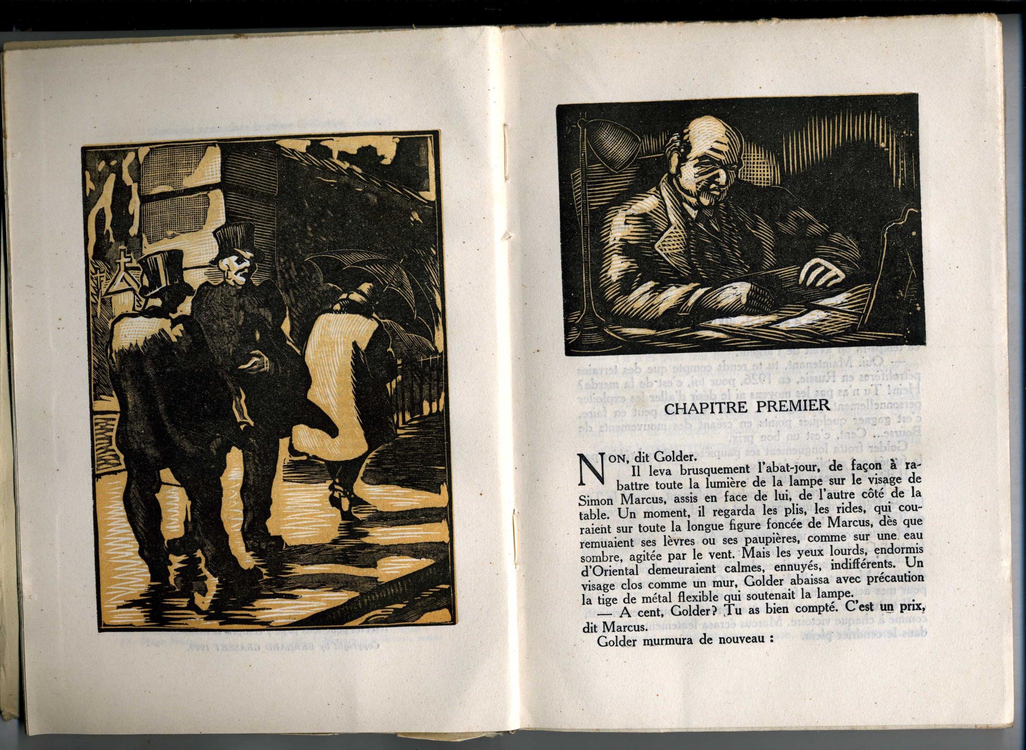 DAVID GOLDER. Bois originaux en couleurs de Pierre Dubreuil. von ...