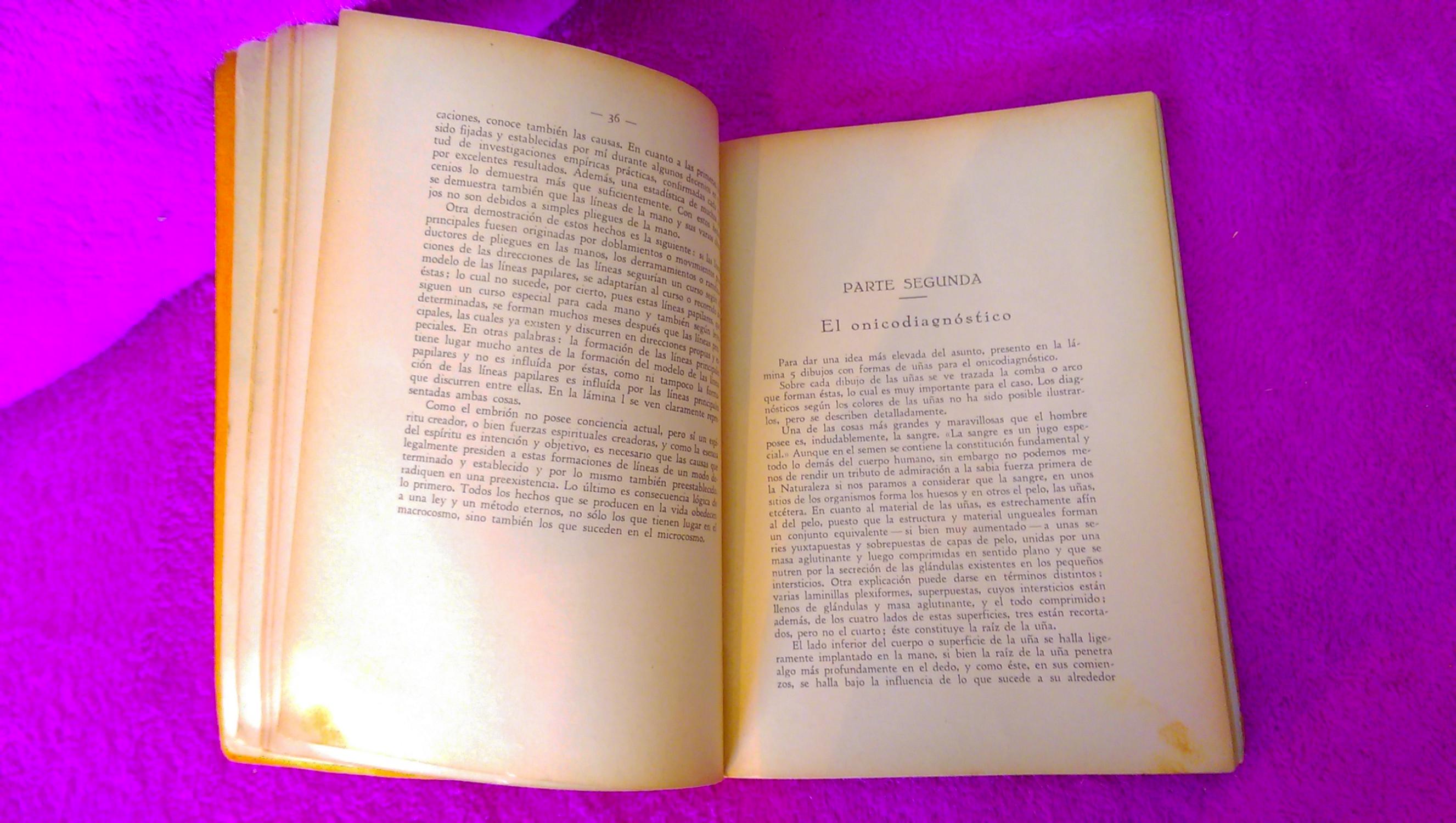 El Diagnostico Por La Mano Y UÑa By Ernesto Issberner Haldane Excelente Encuadernación De Tapa