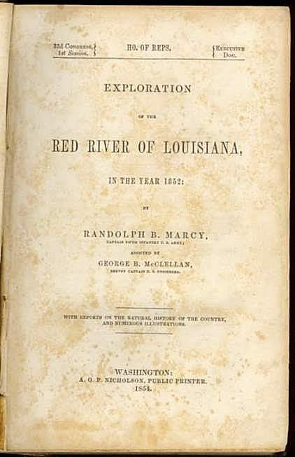 Exploration of the Red River of Louisiana in the Year 1852 de Randolph ...