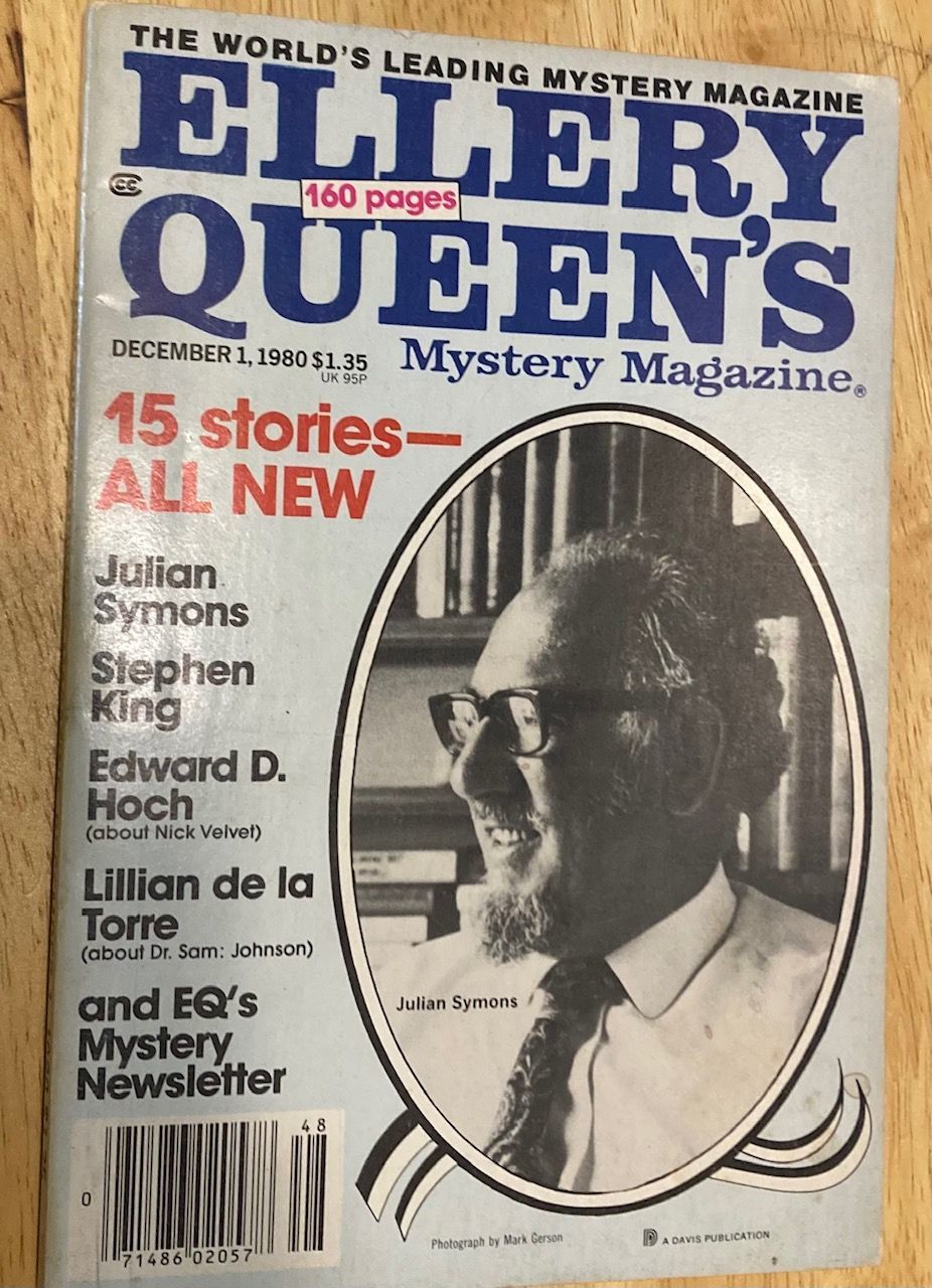Ellery Queen's Mystery Magazine December 1, 1980 Vol. 76 No. 6 Whole No ...