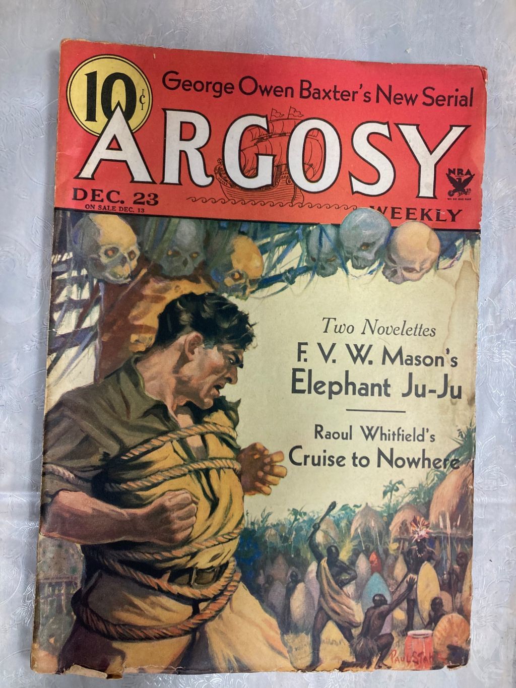 Argosy December 23, 1933 Vol. 243 No. 4 by Edited by Argosy with ...