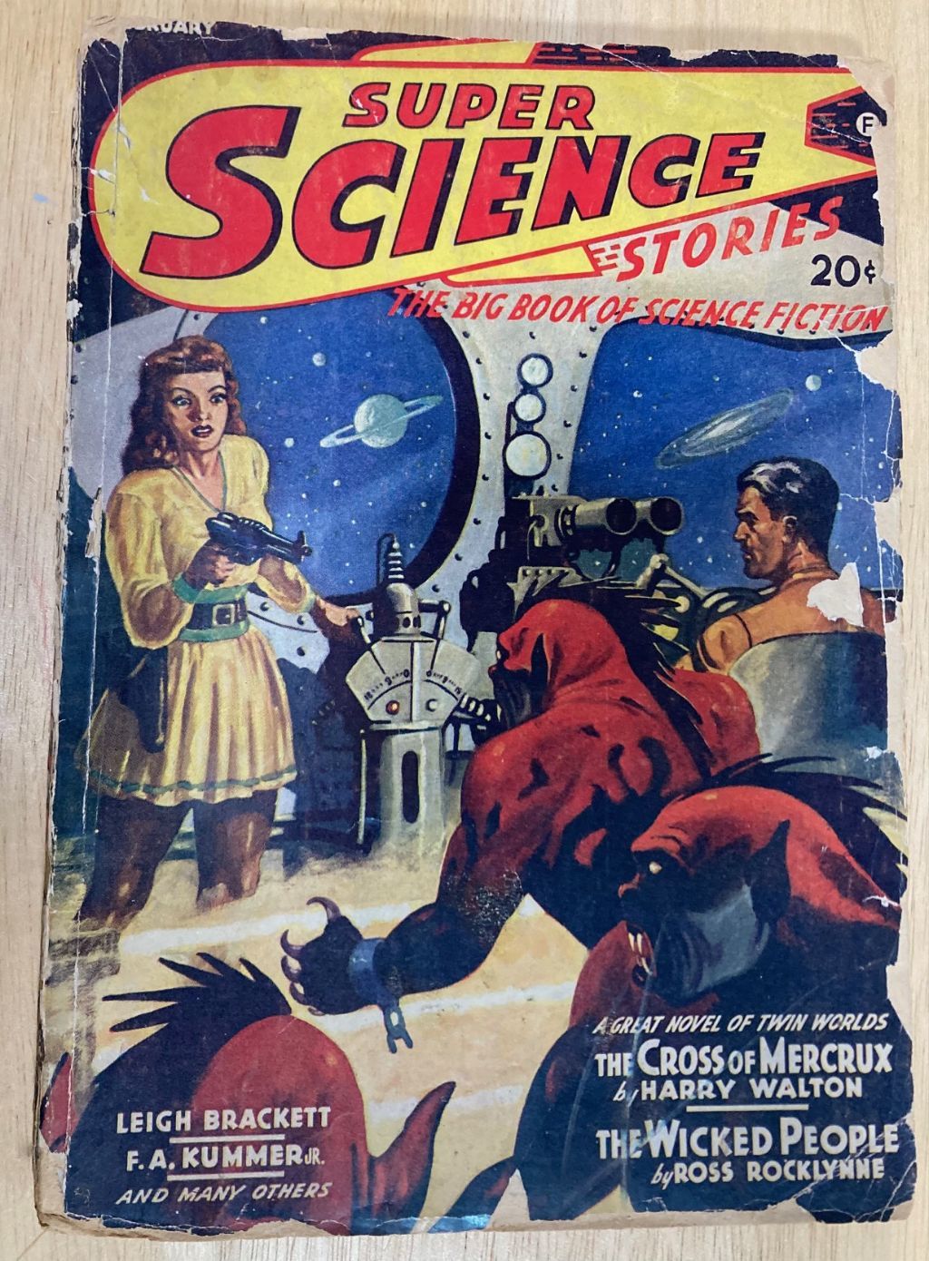 Super Science Stories: the Big Book of Science Fiction February, 1942 ...
