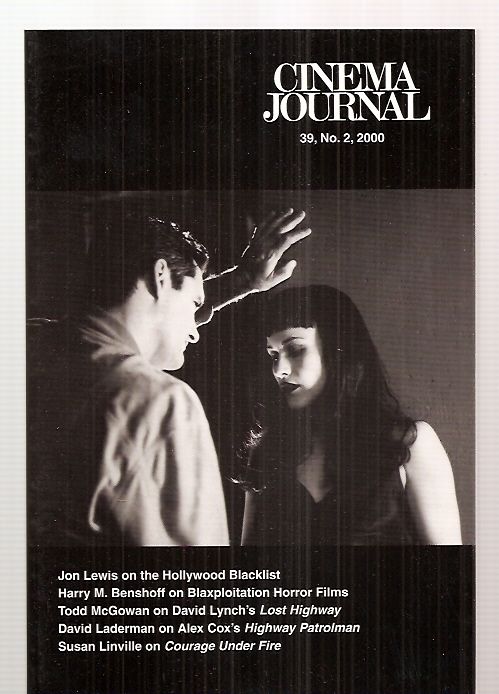Cinema Journal 39, No. 2, Winter 2000 the Journal of the Society for ...
