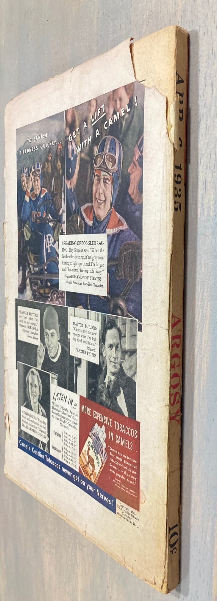 Argosy April 6, 1935 Volume 298 Number 2 by Loring Brent, H. H ...