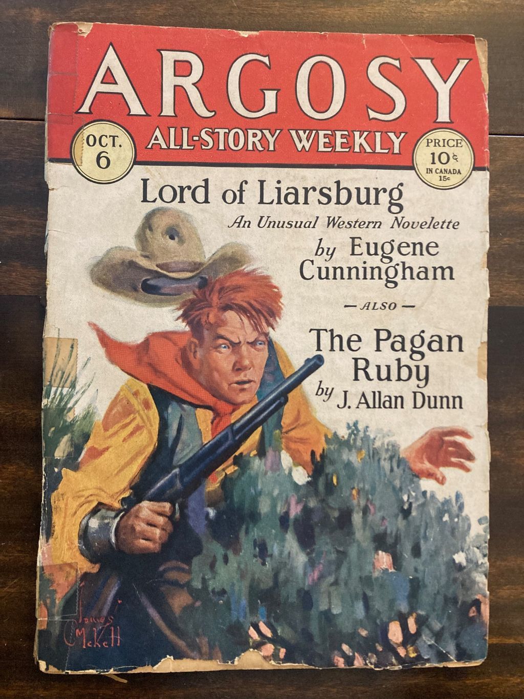 Argosy All-Story Weekly October 6, 1928 Volume 198 Number 3 par J ...