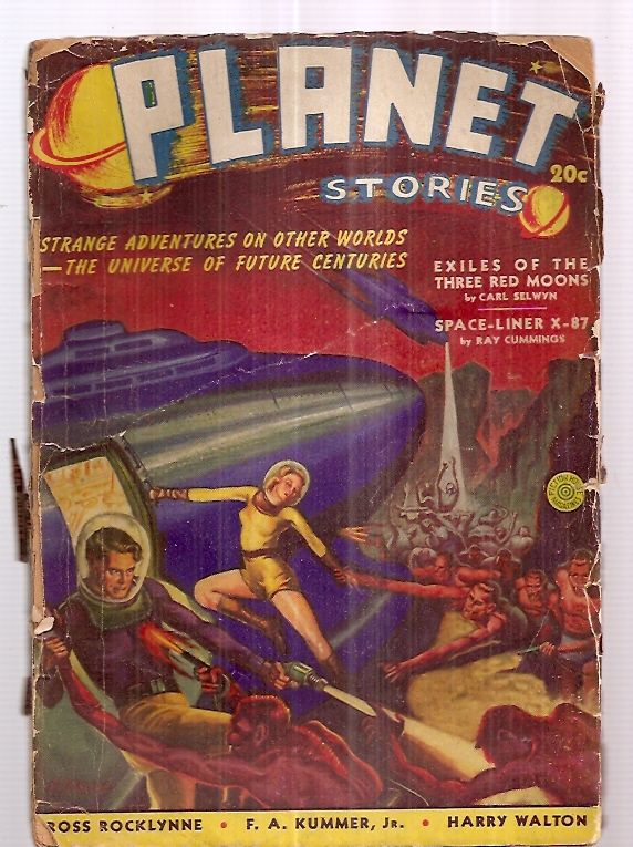 PLANET STORIES SUMMER 1940 VOLUME 1 NO. 3 by Planet Stories) [cover art ...