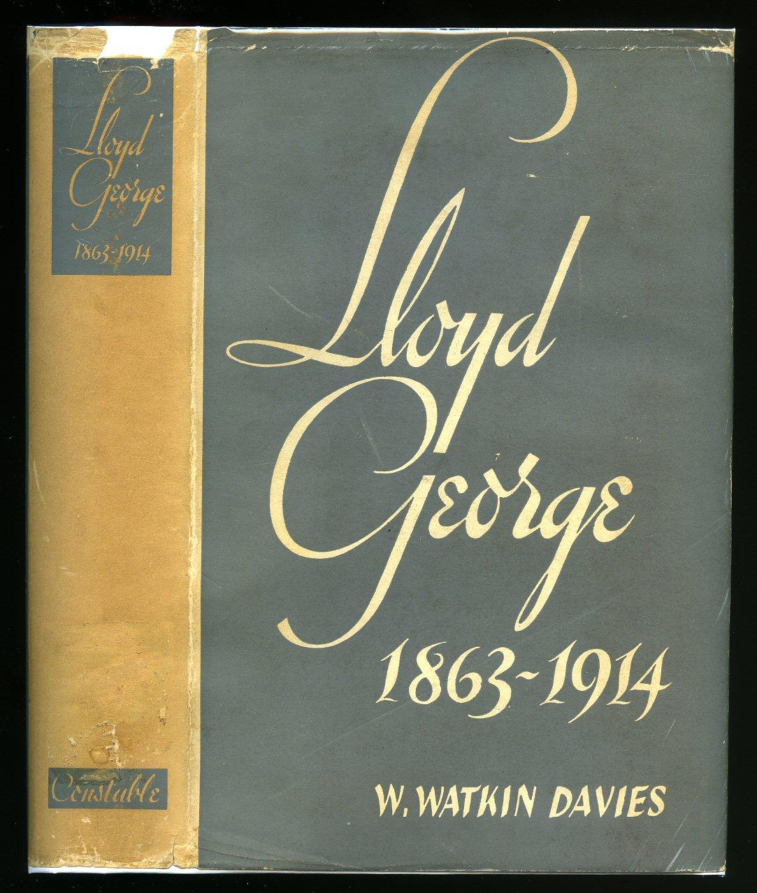 Lloyd George 1863-1914 par Davies, W. Watkin [Lloyd George]: (1939 ...