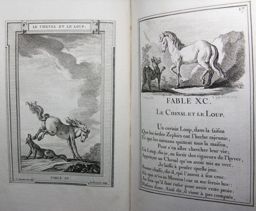 Fables choisies nouvelle édition gravée en taille douce les figures par ...