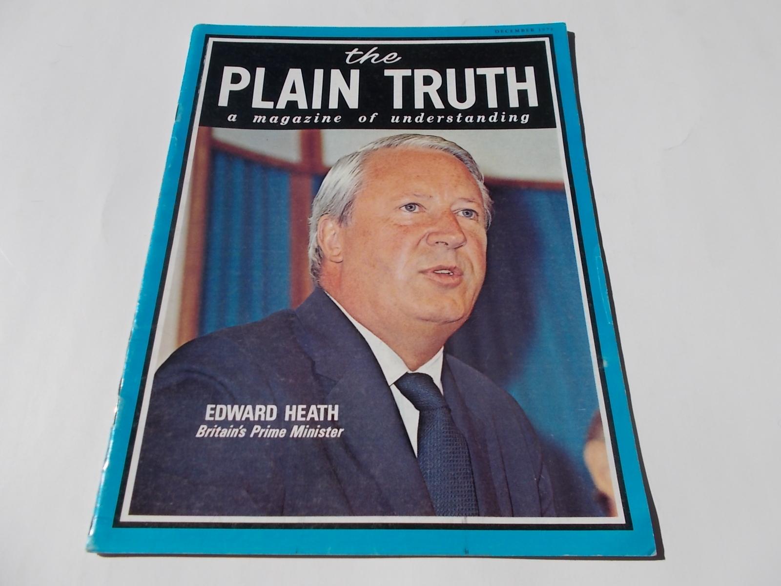 The Plain Truth (December 1971): A Magazine of Understanding by ...