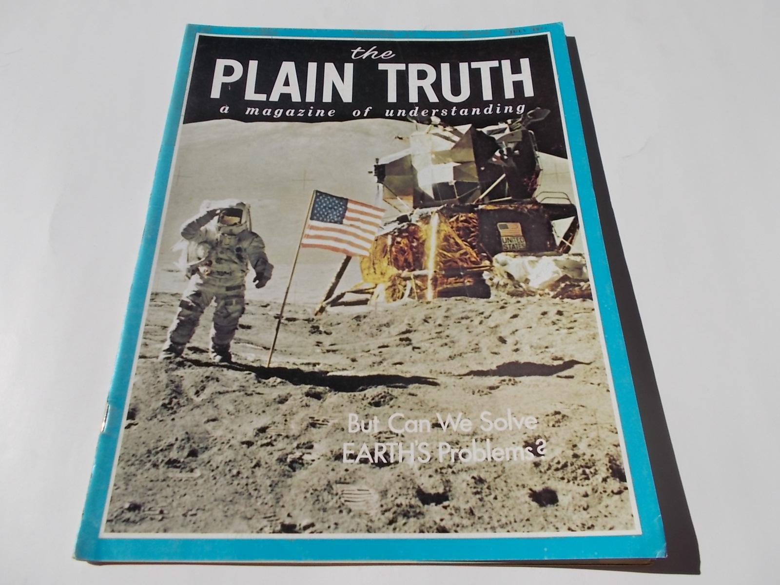The Plain Truth (July 1972): A Magazine of Understanding de Armstrong ...