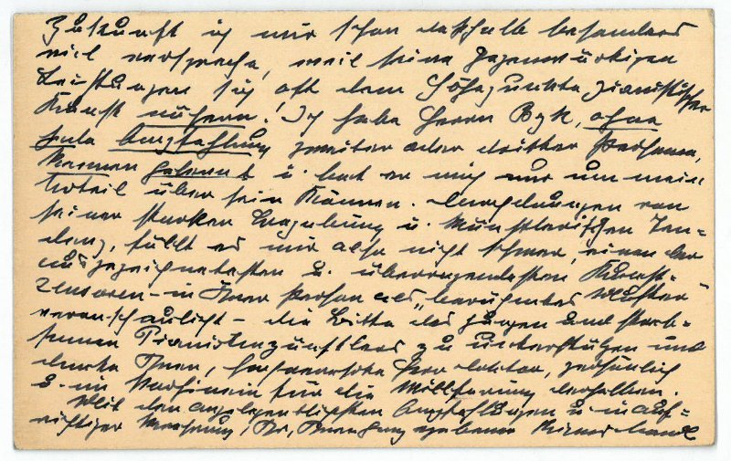 Eigenh. Brief mit U. (auf Visitenkarte). von Mandl, Richard, Komponist ...