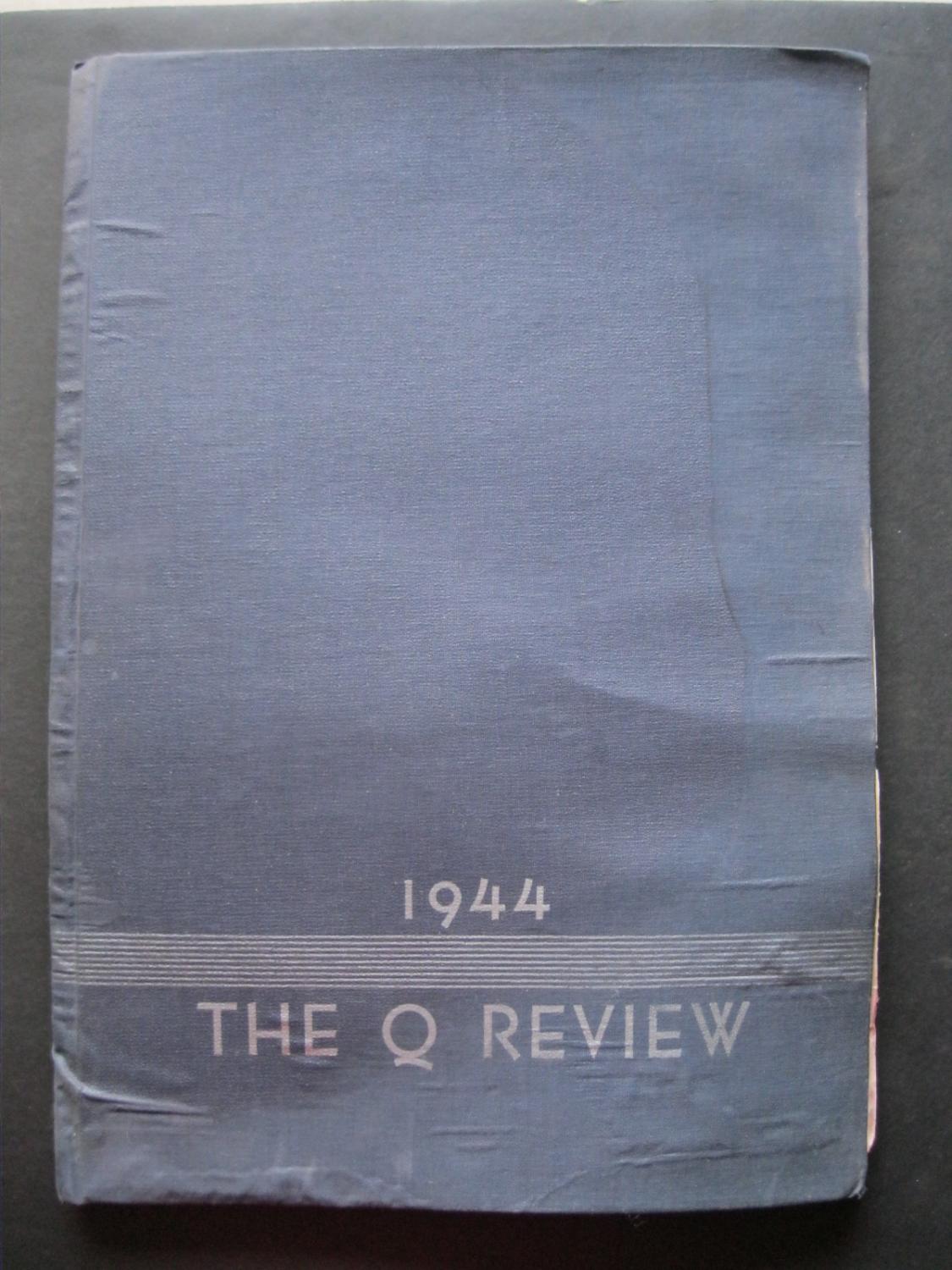 THE Q REVIEW - Quincy Senior High School - Quincy, Illinois - 1944 by ...