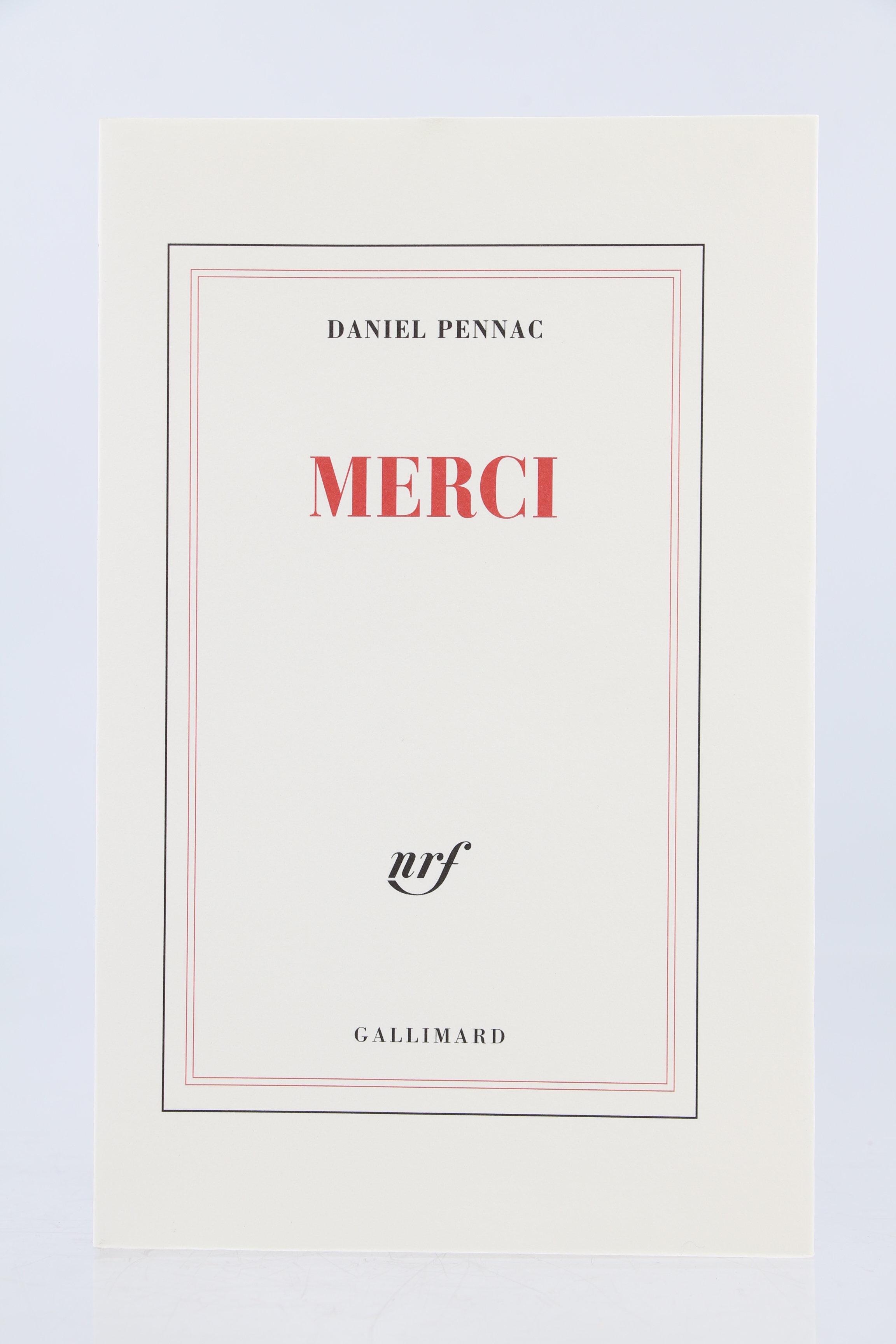Merci by PENNAC Daniel: couverture souple (2004) | Librairie Le Feu Follet