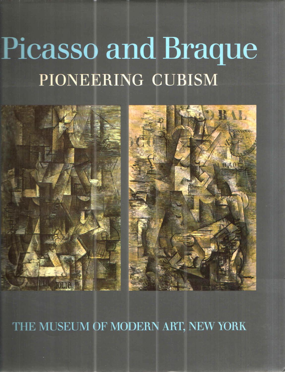 PICASO AND BRAQUE: PIONEERING CUBISM by William Rubin: f/f Hardcover ...