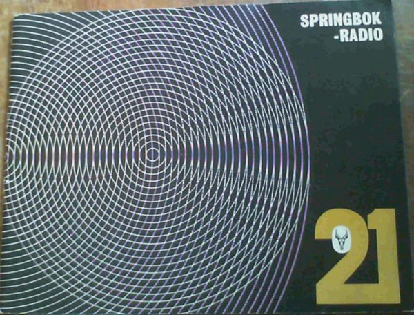 Springbok - Radio 21: Good Soft cover (1971) 1st Edition. | Chapter 1