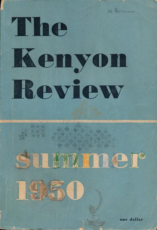 The Kenyon Review Summer 1950, Volume XII, Number 3 par Clark, Eleanor ...