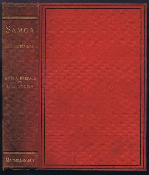 Samoa: A Hundred Years Ago and Long Before. by TURNER George ...