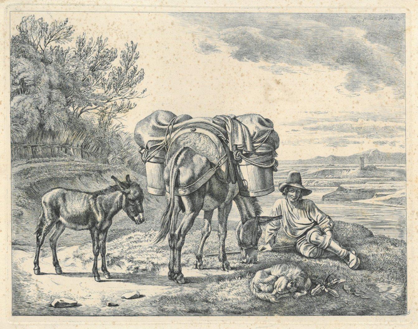JOHANN ADAM KLEIN (1792 - 1875). JOHANN ADAM KLEIN (1792 - 1875).