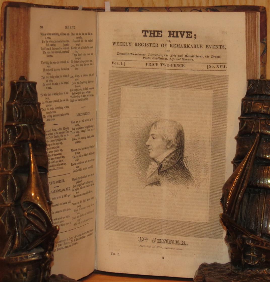 The Hive, or Weekly Entertaining Register: Fine Hardcover (1824 ...