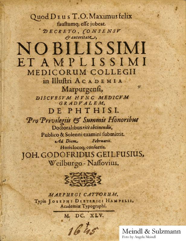 Nobilissimi Et Amplissimi Medicorum Collegii in Illustri Academia ...