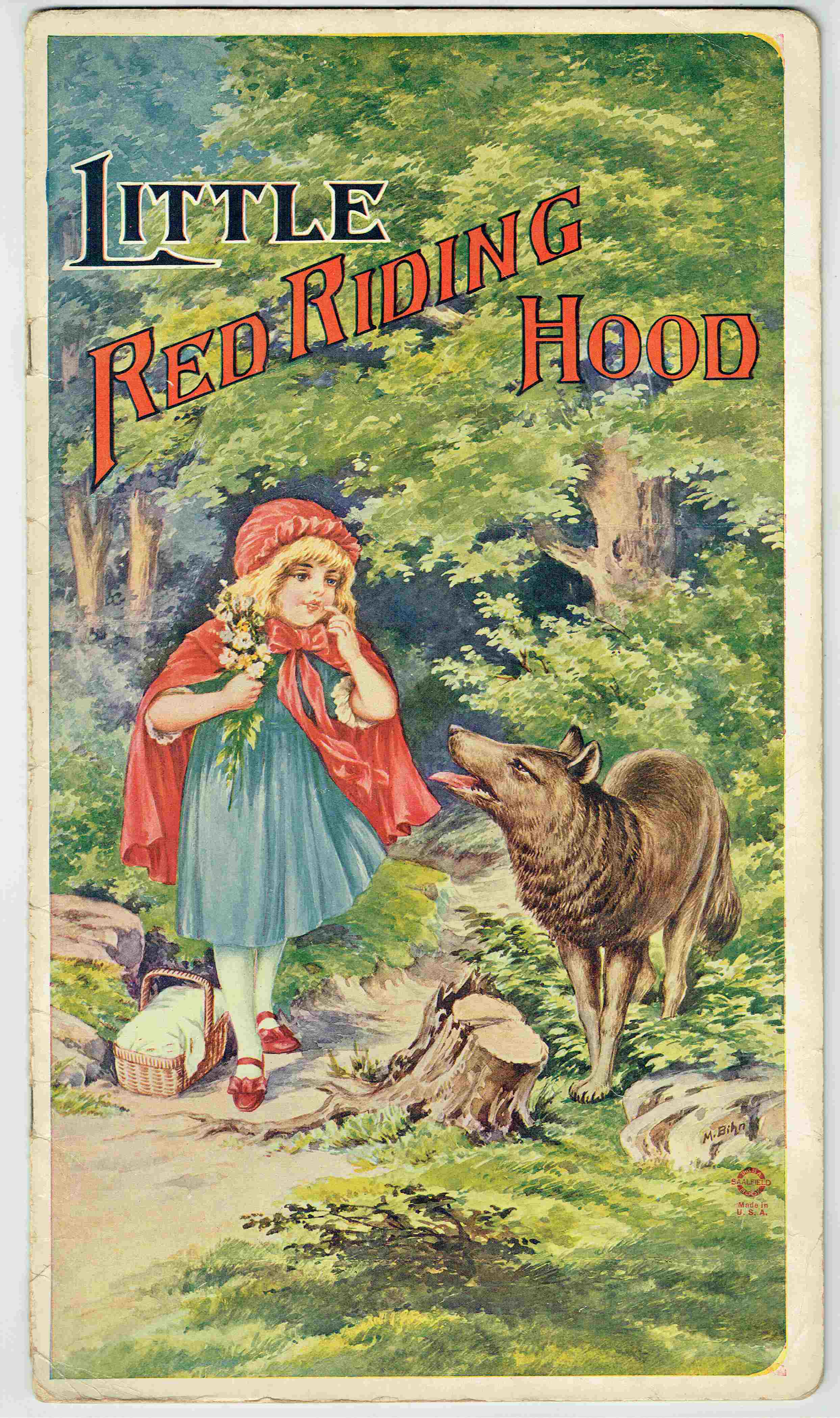 Little Red Riding Hood by Staff Artists & Writers: Very Good Softcover ...