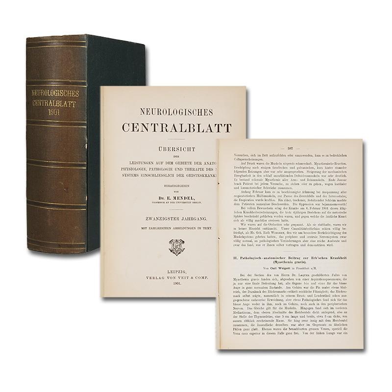 Pathologisch-anatomischer Beitrag zur Erb'schen Krankheit (Myasthenia ...