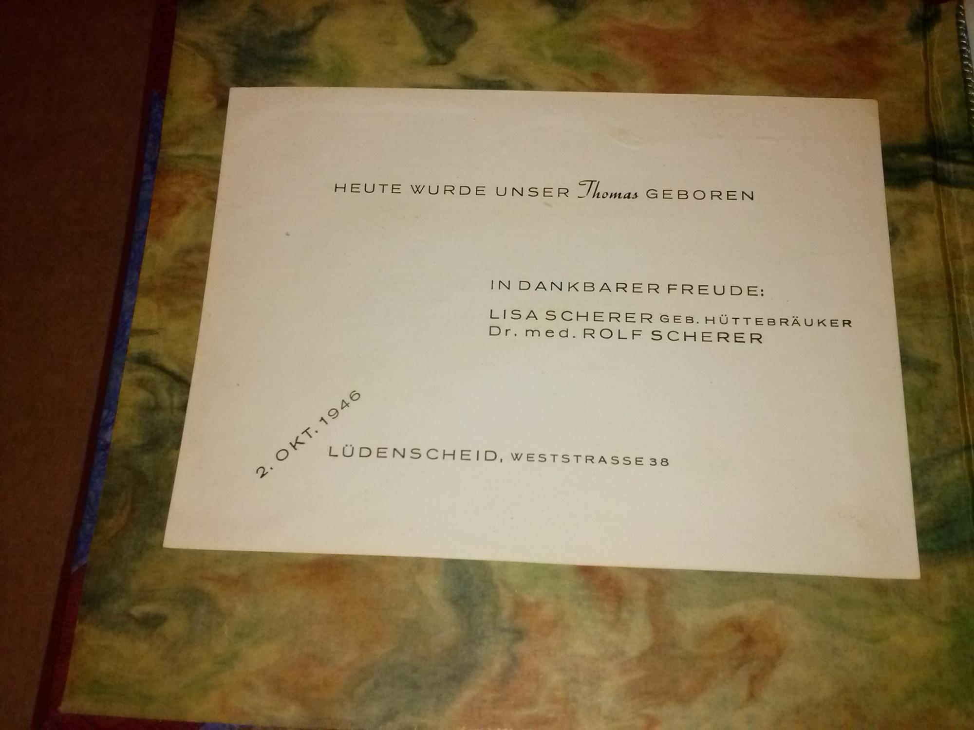 Album / Erinnerungsbüchlein zur Geburt eines Kindes - Album und Heft ...